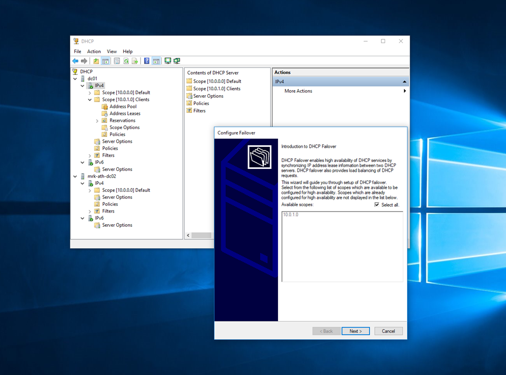 Ρύθμιση DHCP Failover στον Windows Server 2016 - Greek IT Pro Ρύθμιση DHCP Failover στον Windows Server 2016 - Greek IT Pro